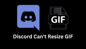 Discord cannot resize gif: 7 Best options to fix it